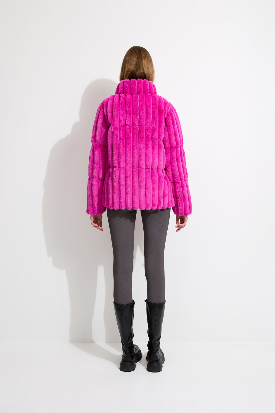 Shop Women's Pink Faux Fur Jackets & Coats Online | Unreal Fur